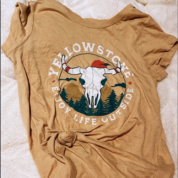 Tops | Yellowstone Longhorn Top | Poshmark